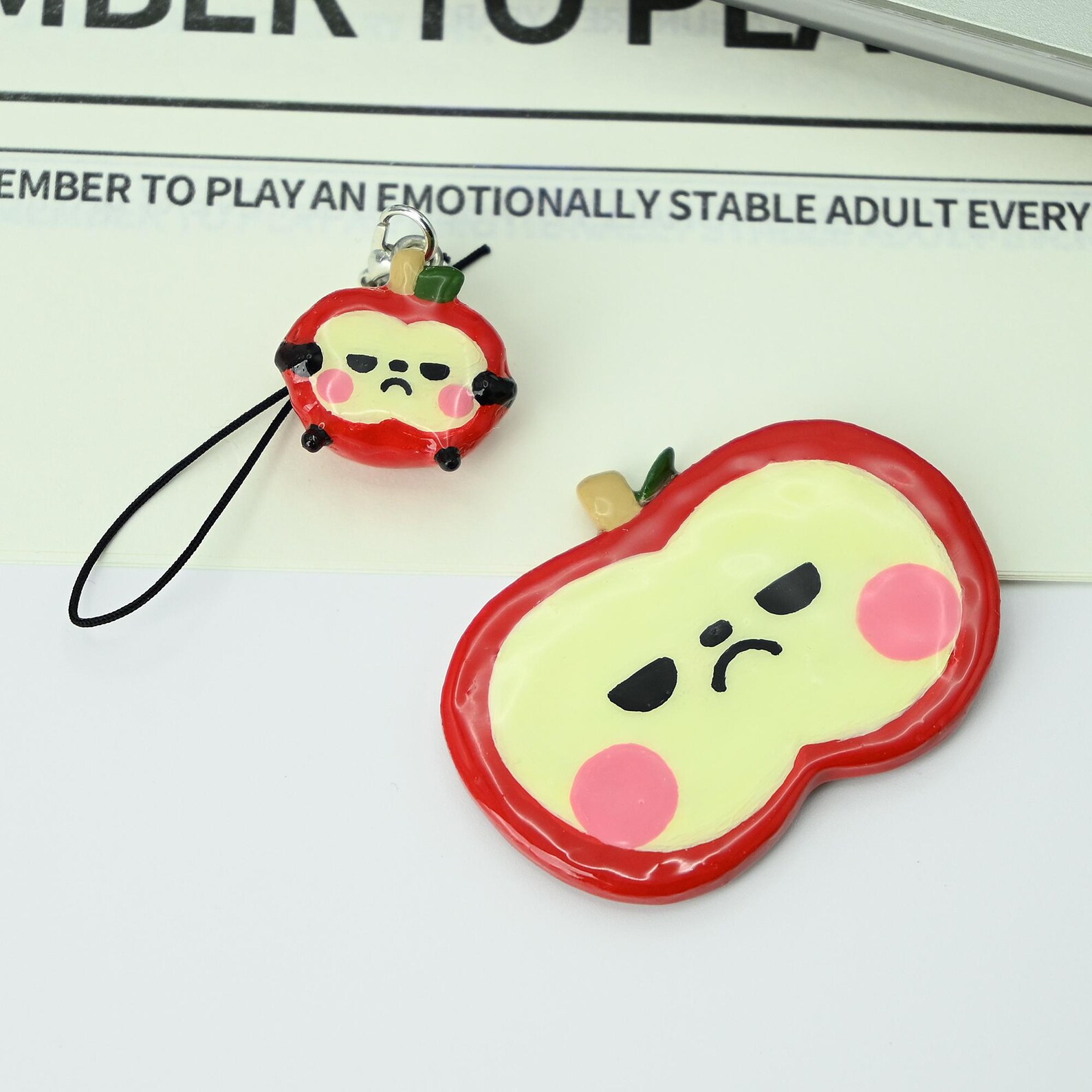 Love and Deepspace Caleb Charms, Caleb Sunny Apple Keychain - Etsy