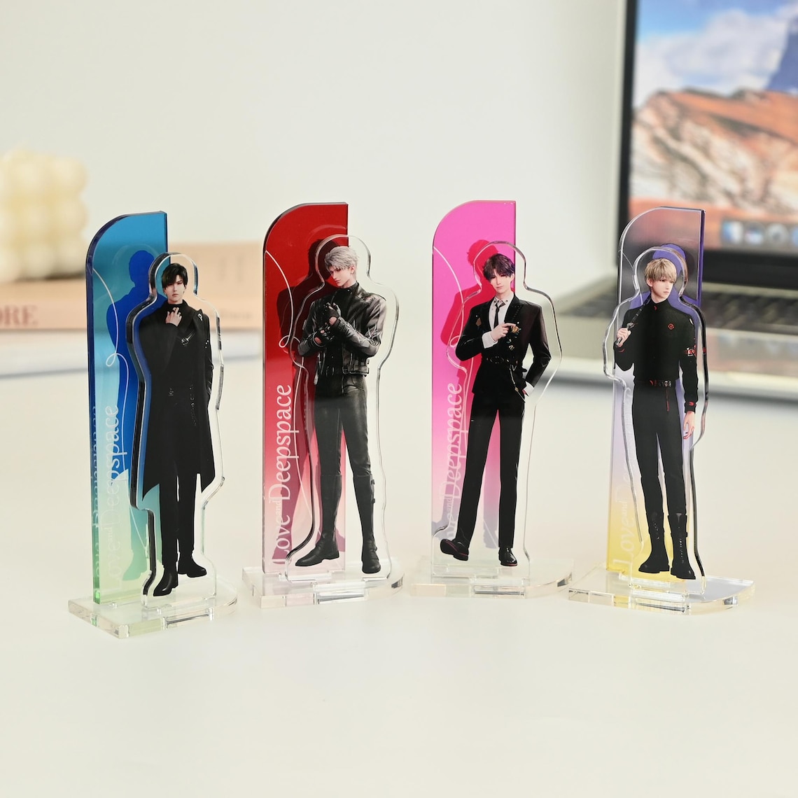 Love and Deepspace Acrylic Standee, Rafayel Sylus Xavier Zayne Acrylic ...