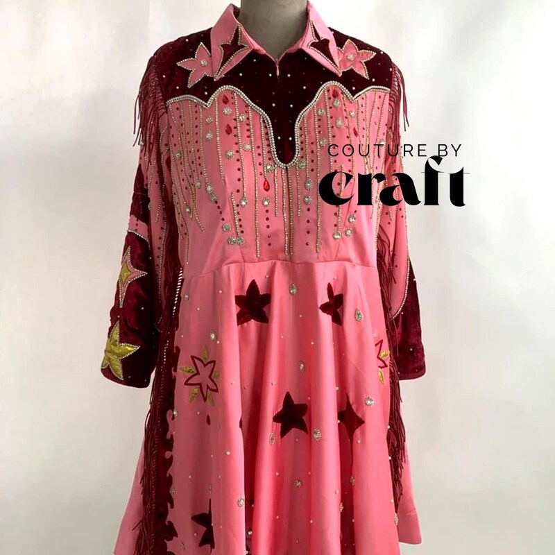 Rhinestone Rodeo Dress - Etsy