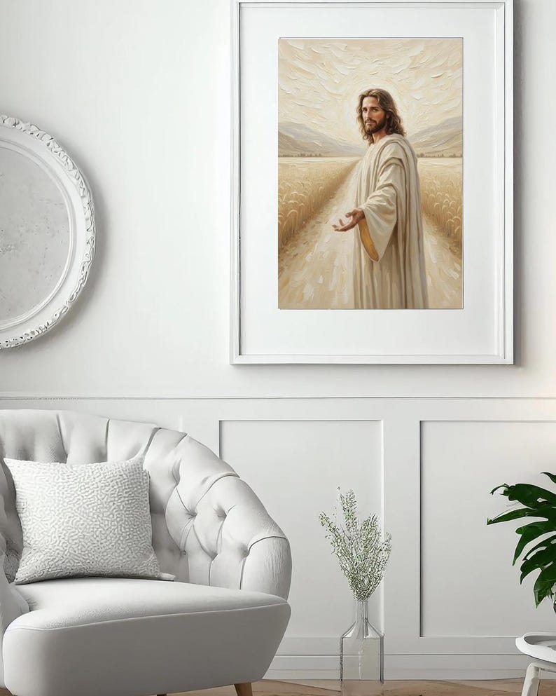 Jesus Wall Art, Christian Printable, Jesus Reaching Out, Religious ...