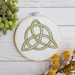 PDF Embroidery Pattern Celtic Trinity Knot Modern Catholic - Etsy