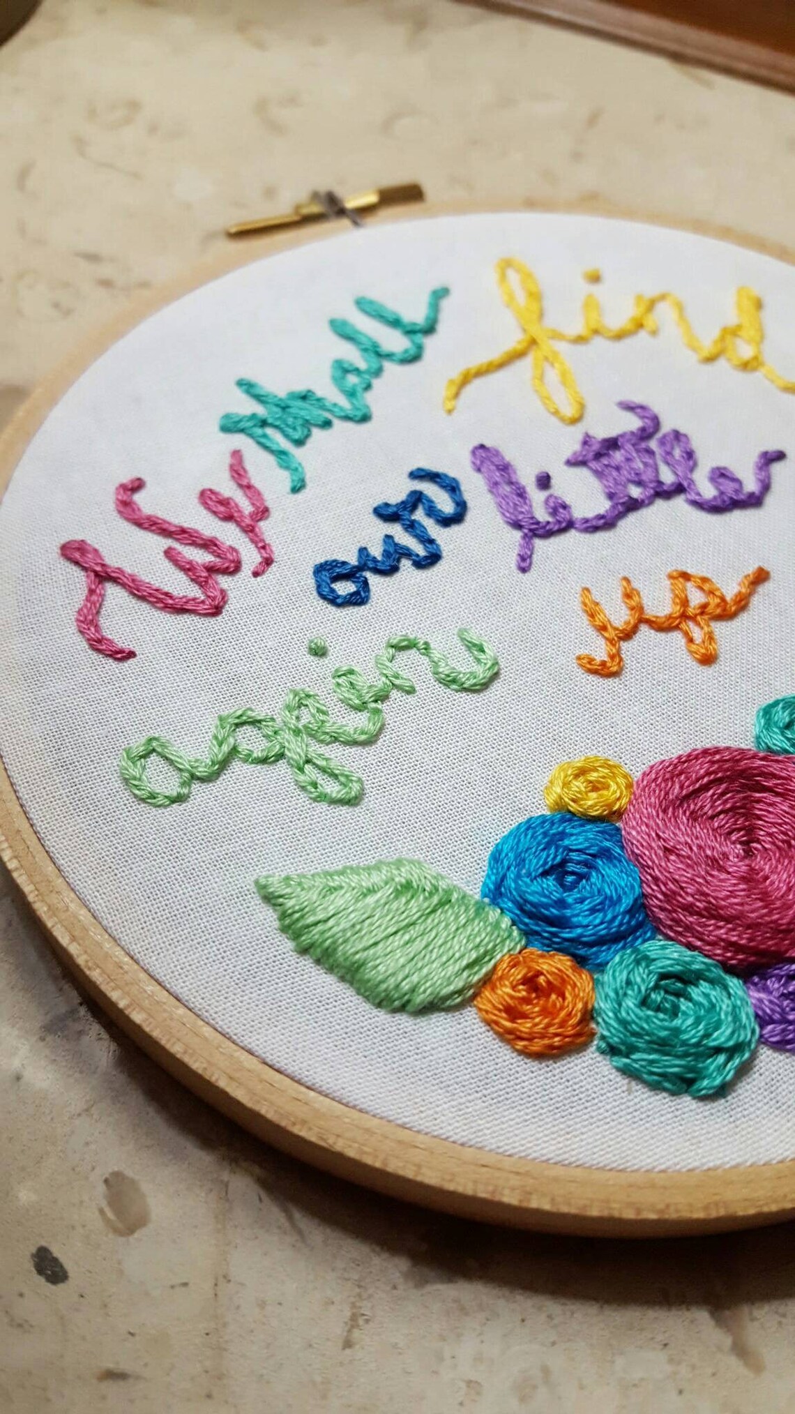 Miscarriage Infant Loss Embroidery We Shall Find Our Little - Etsy