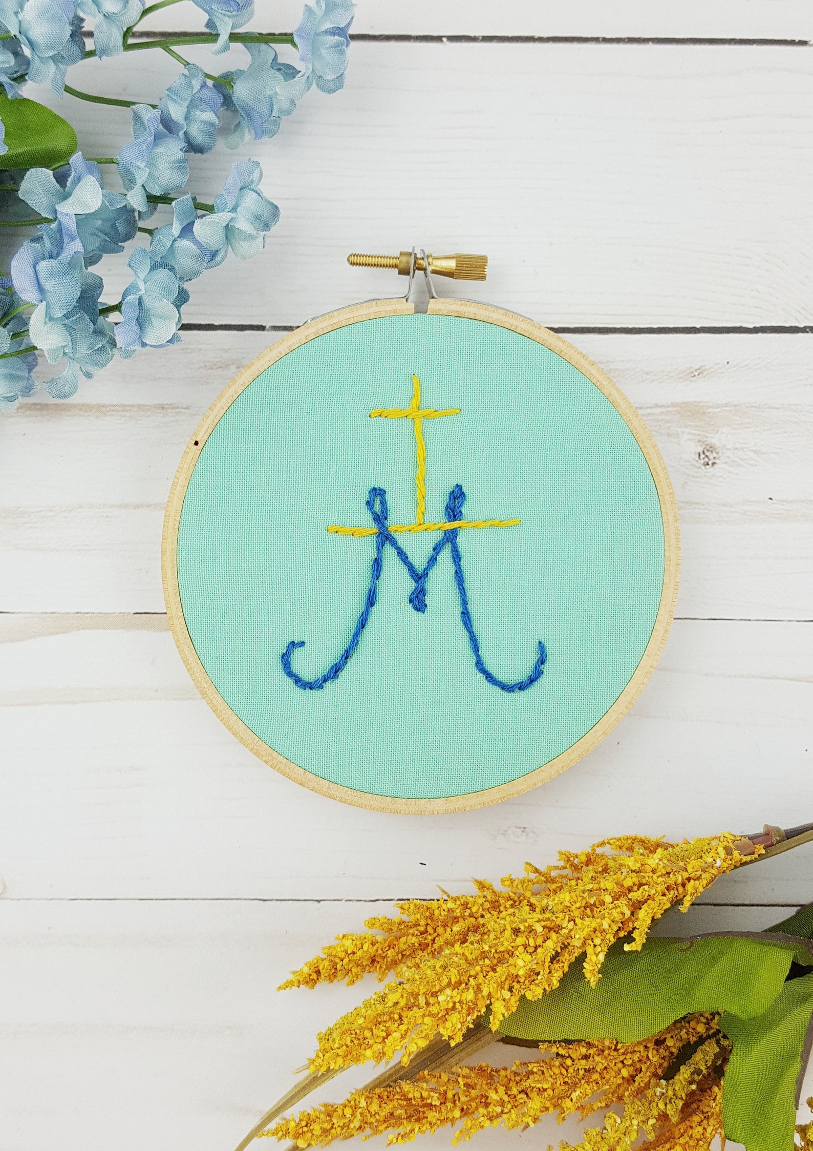 Marian Cross PDF Embroidery Pattern Catholic Christmas | Etsy