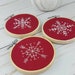 Snowflakes Ornament PDF Embroidery Pattern Catholic Christian Easy DIY ...
