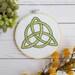 PDF Embroidery Pattern Celtic Trinity Knot Modern Catholic Embroidery ...