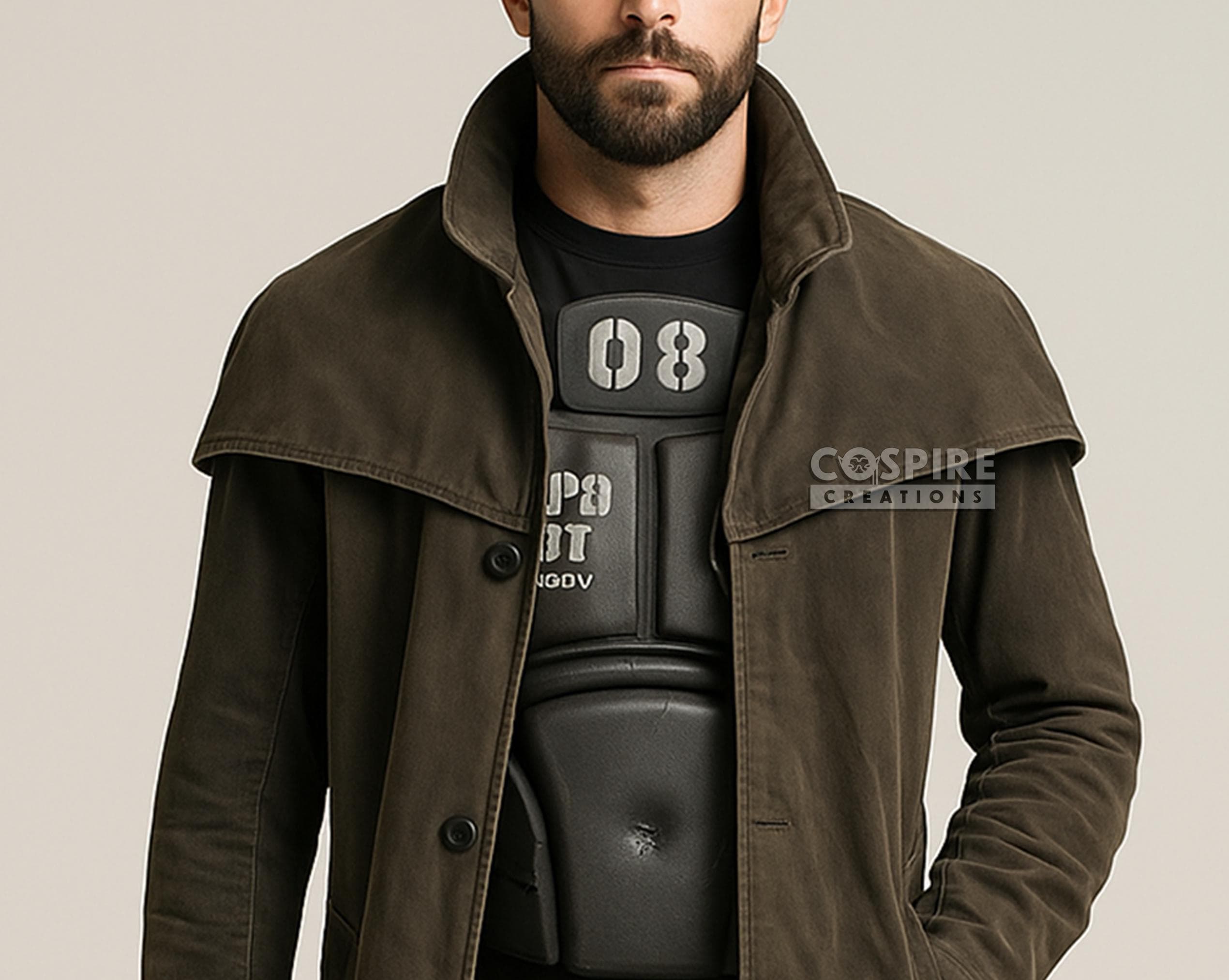 NCR Veteran Ranger Duster Fallout New Vegas Cosplay Coat – Olive Green ...