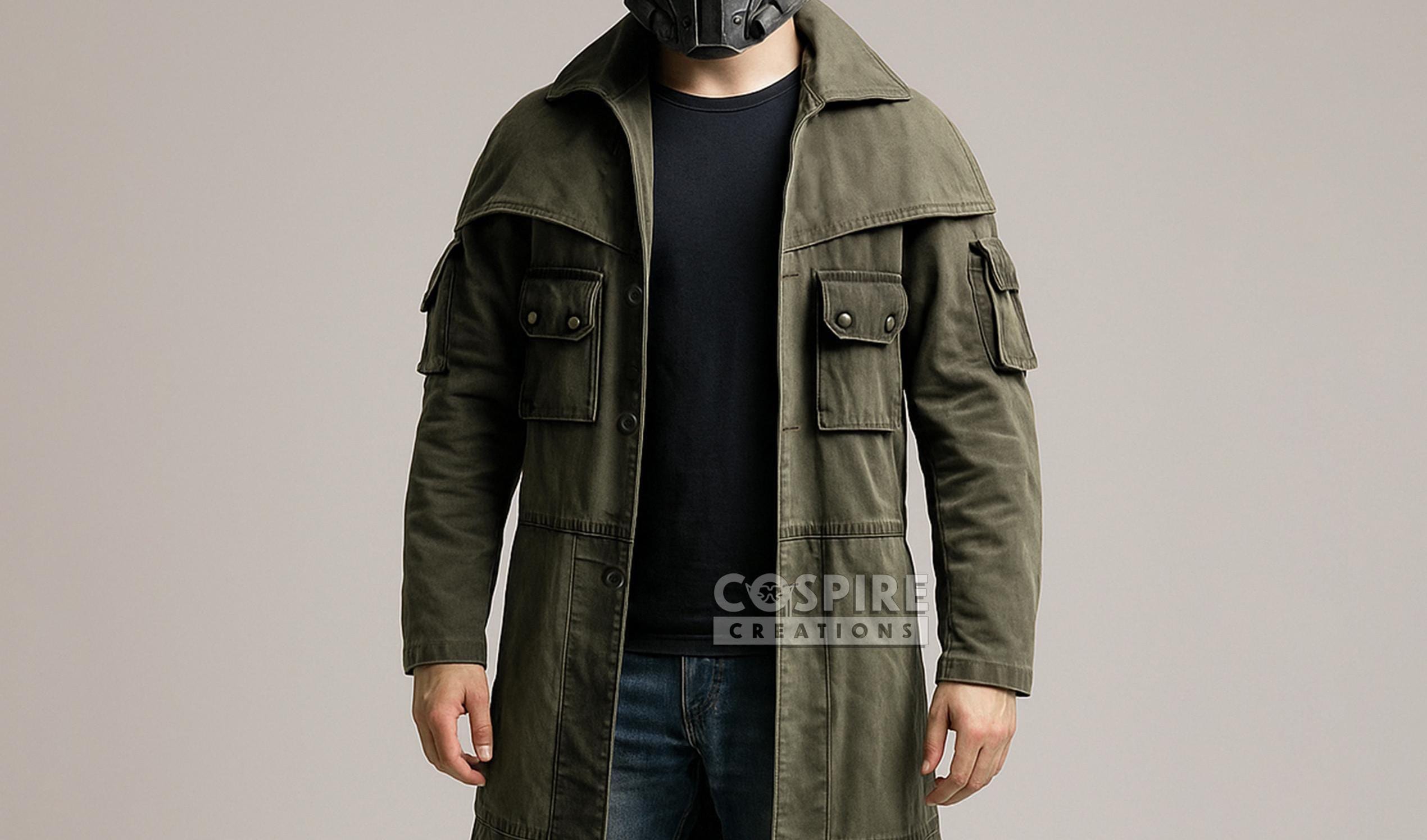 Elite Riot Gear Ranger Duster Fallout New Vegas NCR Ranger Cosplay Coat ...