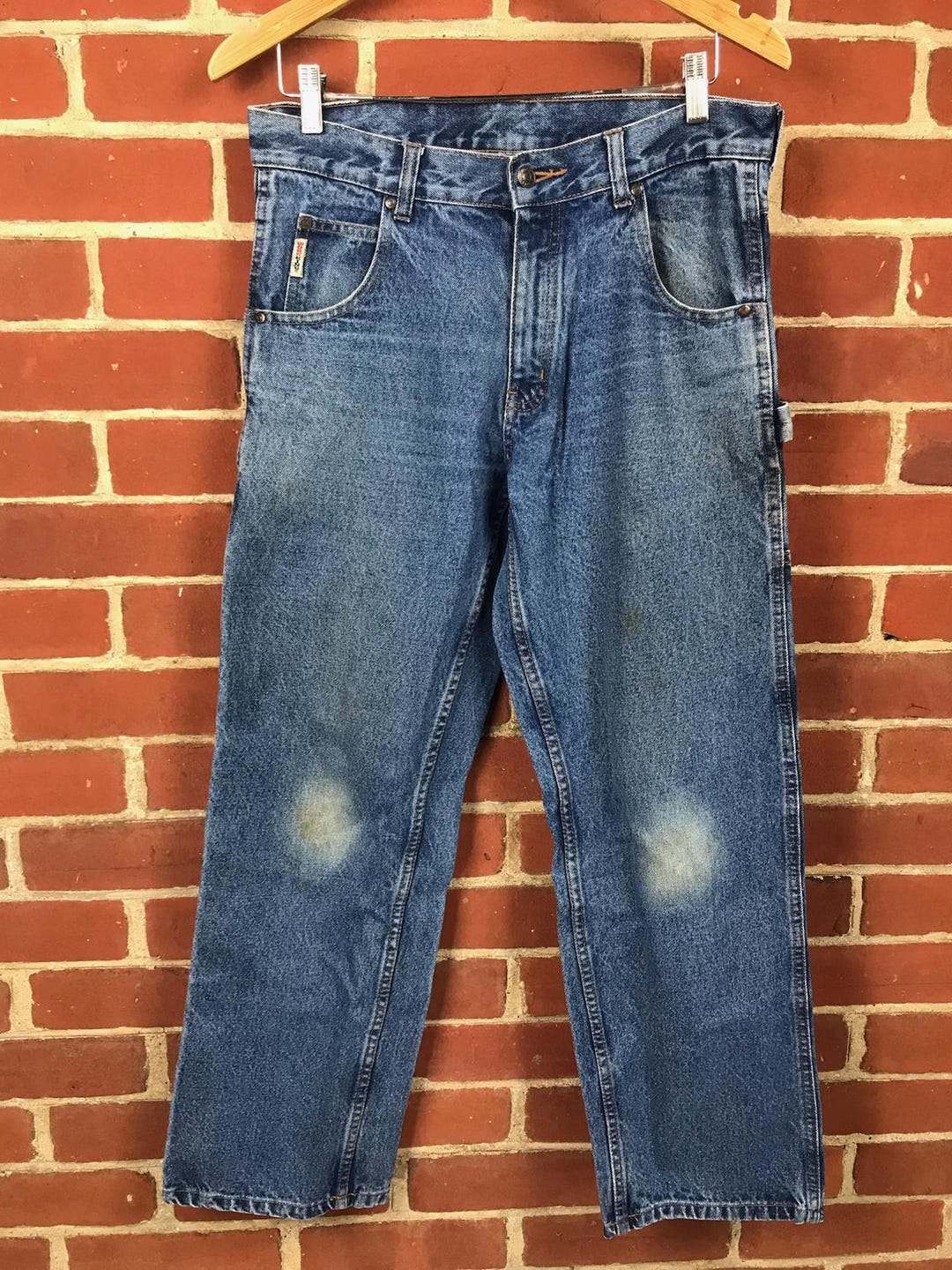 Vintage Work King Carpenter Jeans Women’s UK 12-14 W32 L30 - Etsy