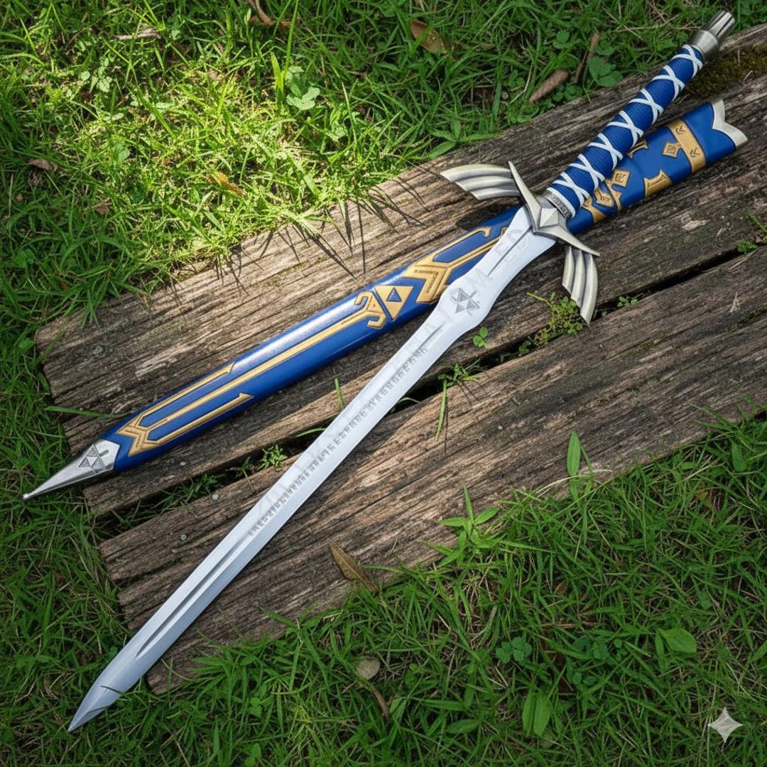 Handmade Zelda Master Sword Replica: Stainless Steel Cosplay Sword With ...