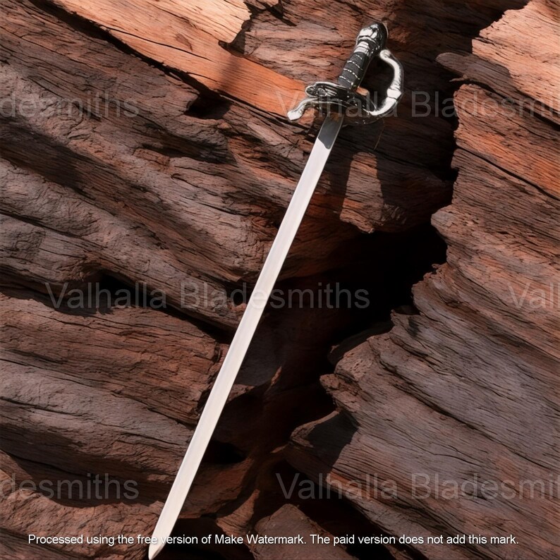 Handmade Zorro Long Sword With Scabbard & Wall Mount, Heroic Adventure ...