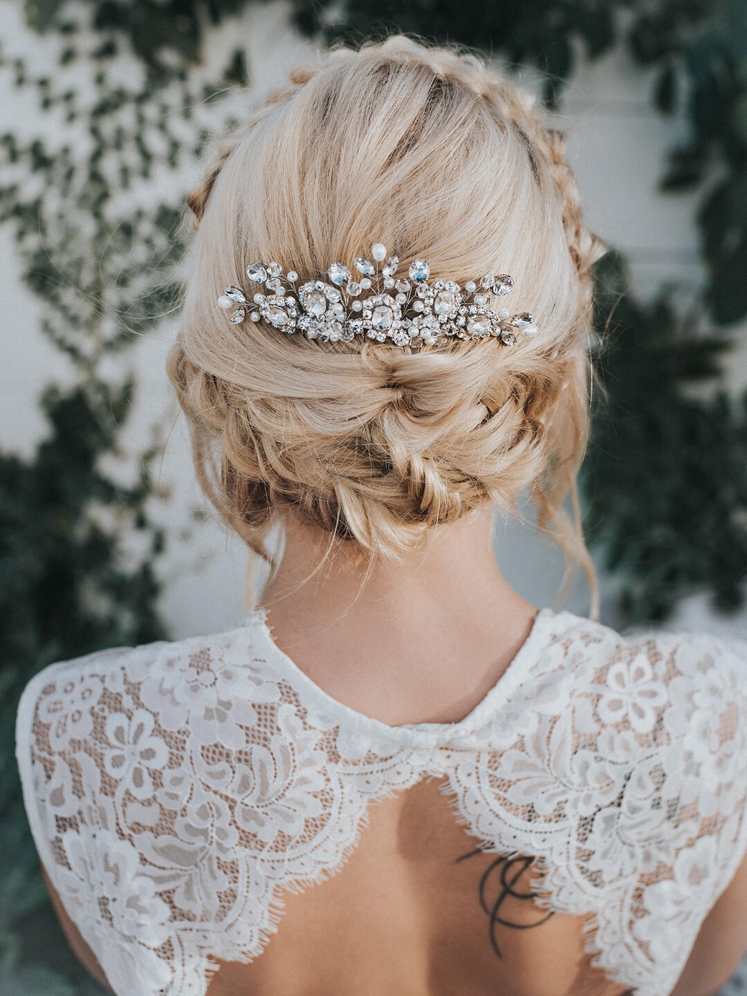 Beaded Hair Comb, Bridal Comb, Boho Hair Comb, Bridal Accessories ...