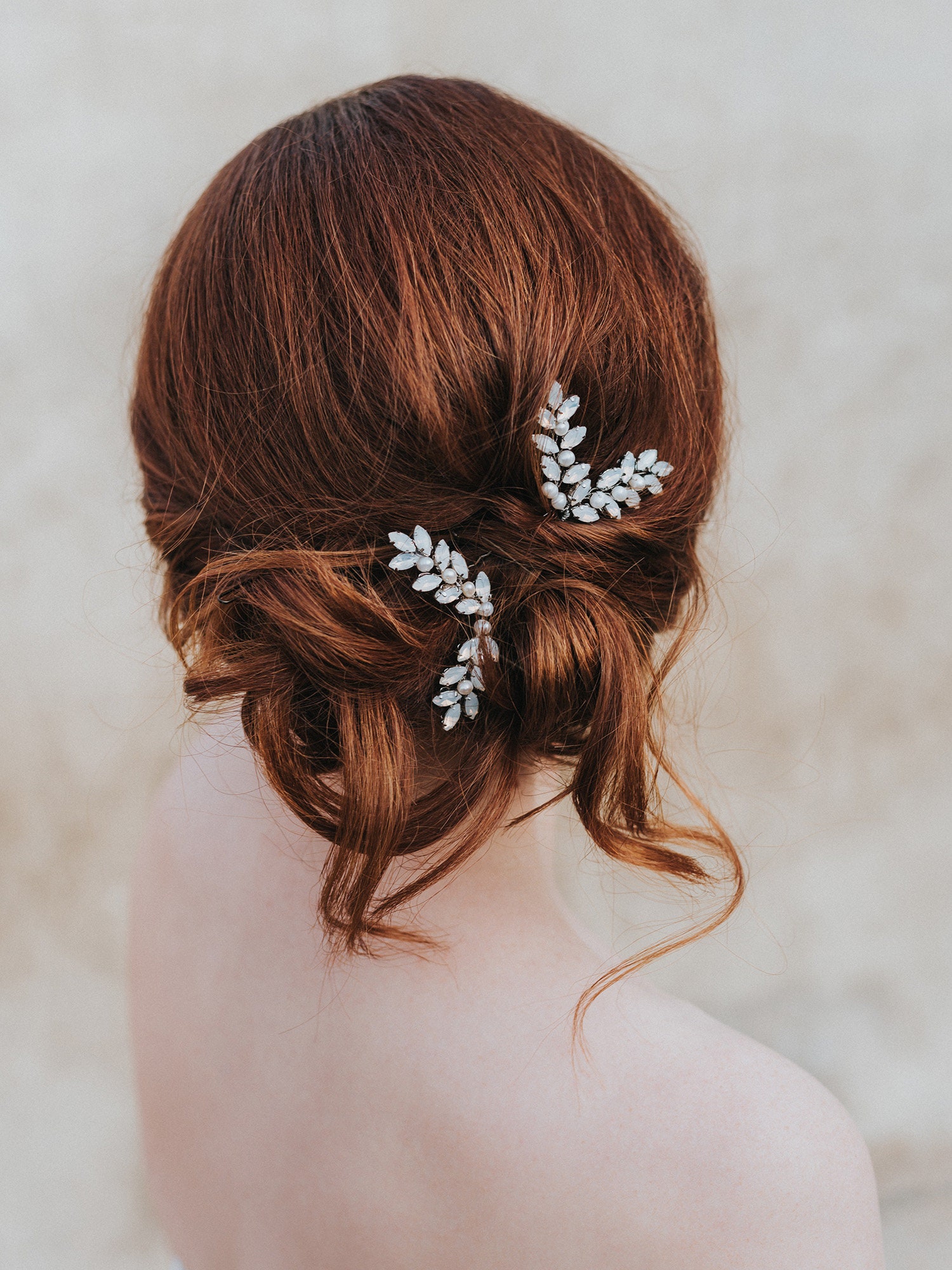 VIDEO Bridal Hair Pin Hair Pin for Bride Hairpin | Etsy