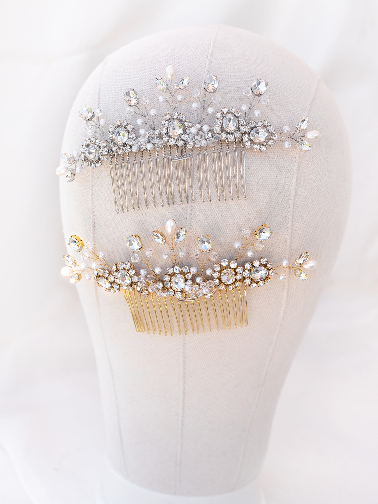 Beaded Hair Comb Bridal Comb Boho Hair Comb Bridal | Etsy