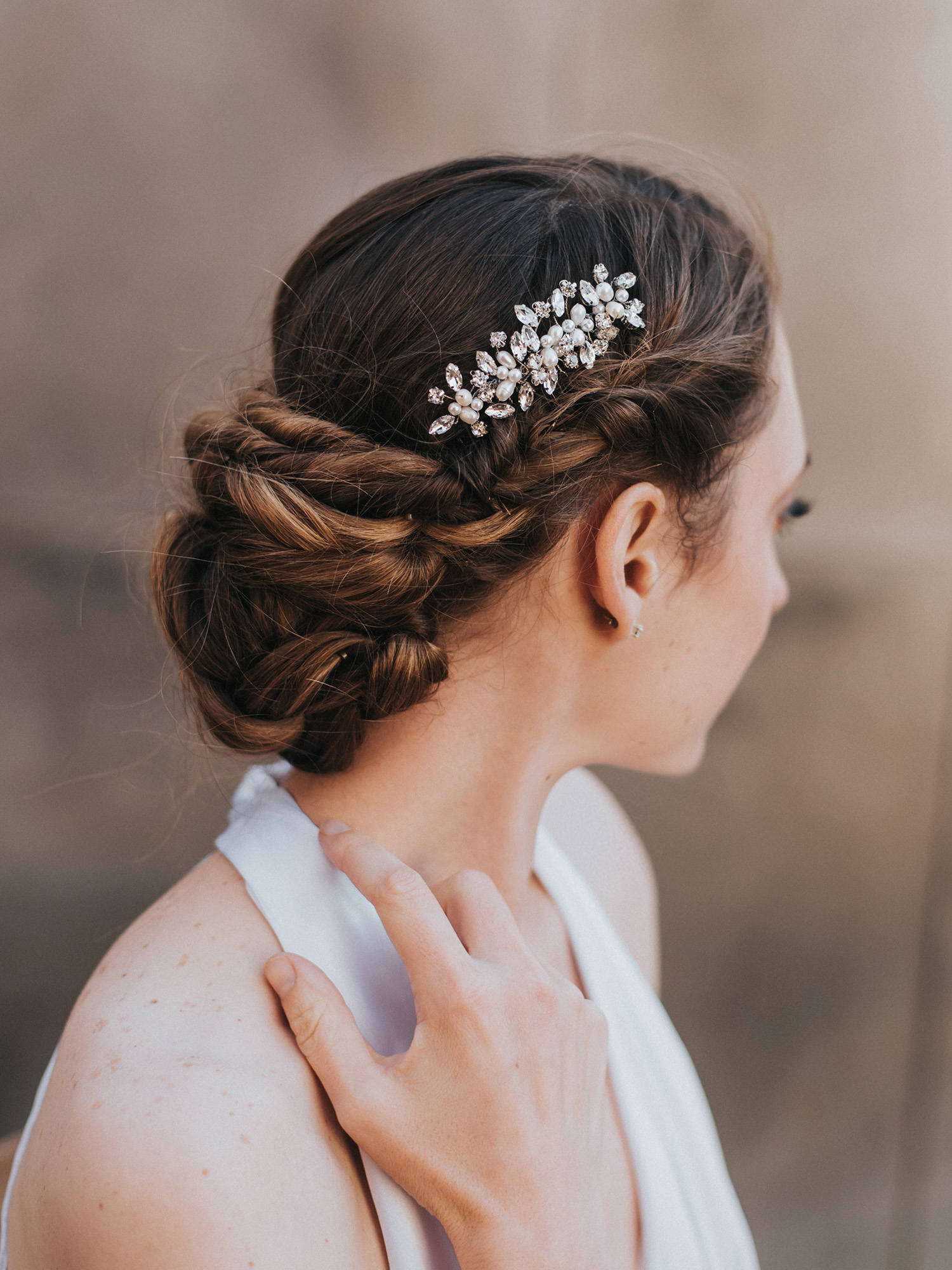 Hair Comb for Bride Bridal Comb Boho Hair Comb Wedding | Etsy