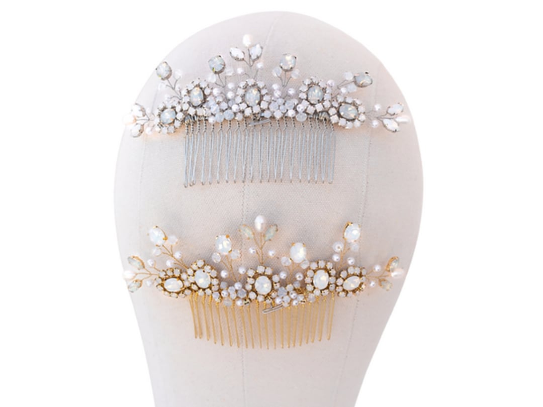 Beaded Hair Comb, Bridal Comb, Boho Hair Comb, Bridal Accessories ...