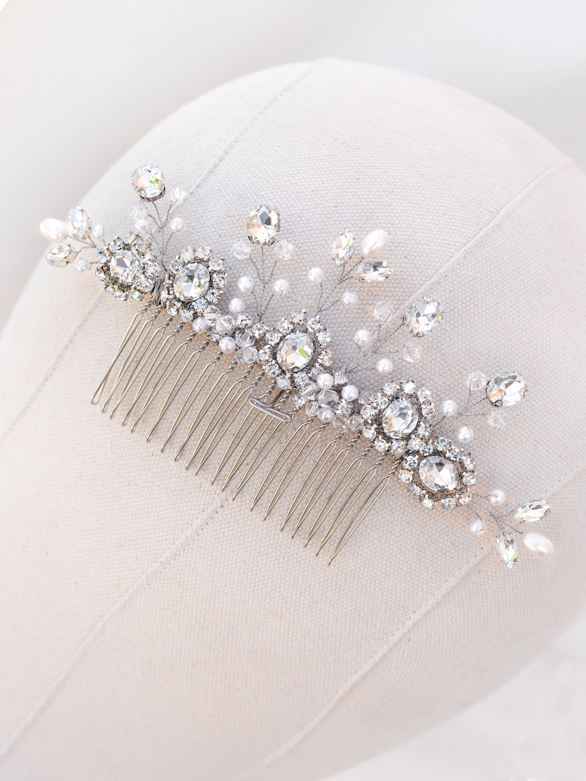 Beaded Hair Comb Bridal Comb Boho Hair Comb Bridal | Etsy