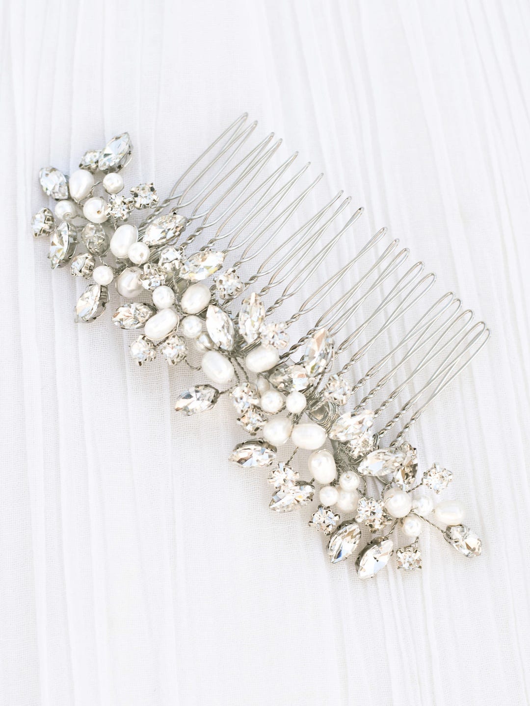 VIDEO Beaded Hair Comb Boho Hair Comb - Etsy