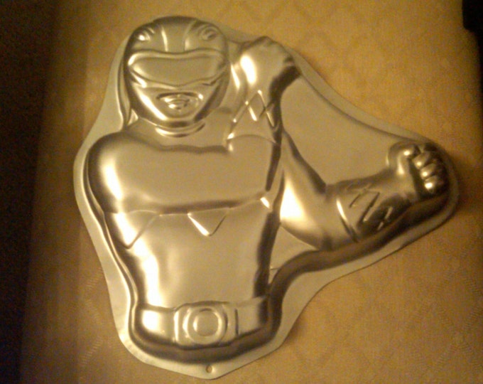 Wilton POWER RANGER Red Cake Pan Mold Tin With Instructions - Etsy