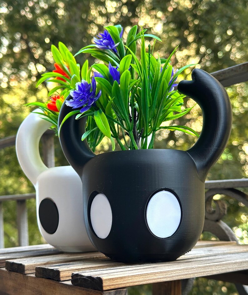 Hollow Knight Planter | 3D Printed Pot | Silksong Inspired Gaming Decor ...