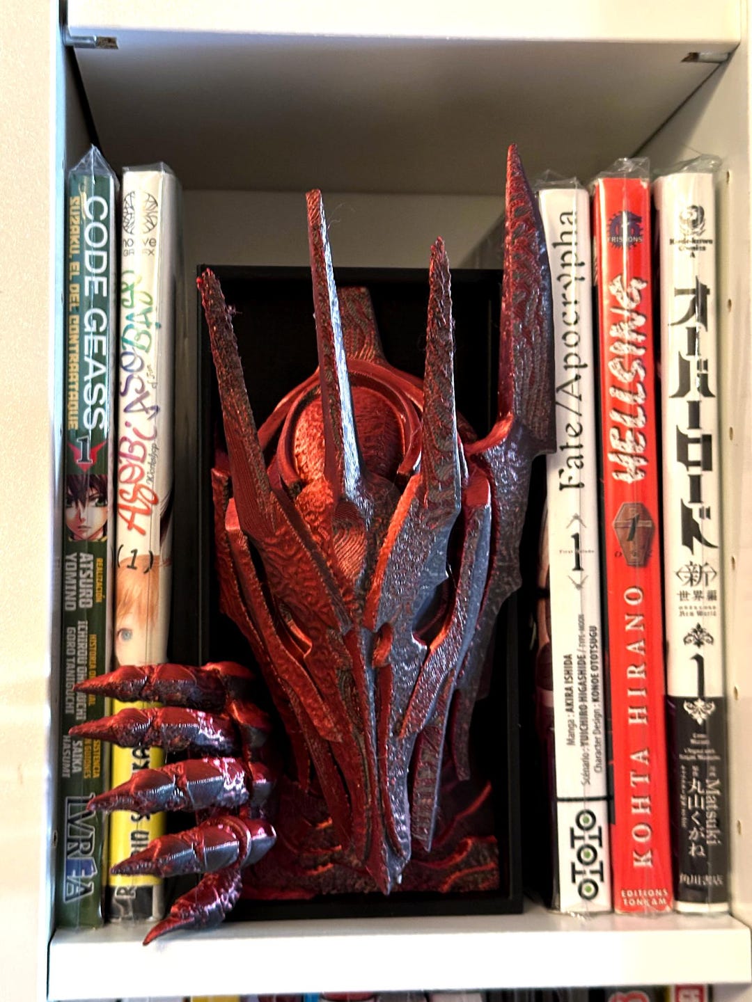 Sauron Book Nook: 3D Printed Lord of the Rings Bookshelf Insert - Etsy UK