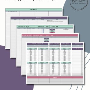 Digital Homeschool Curriculum Planner – Editable Curriculum, Budget ...