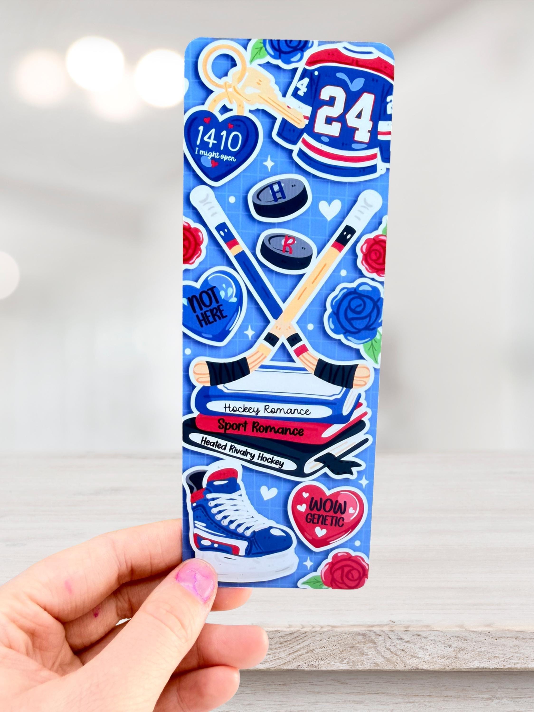 Hockey Romance Bookmark, Hockey Romance Bookmark, Hockey Romance ...