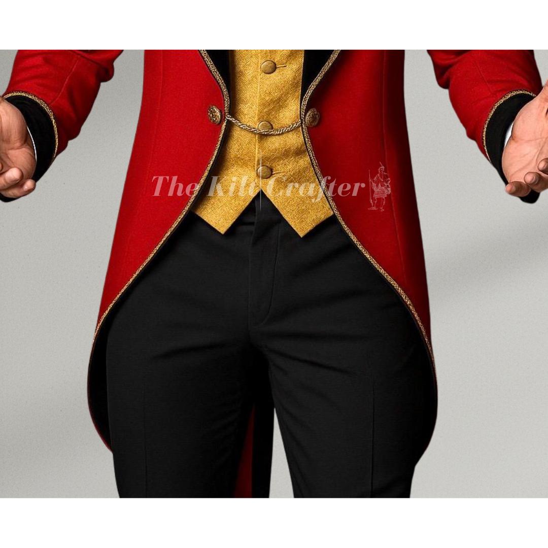 Gothic Steampunk Ringmaster Tailcoat Jacket | Burlesque Circus Costume ...