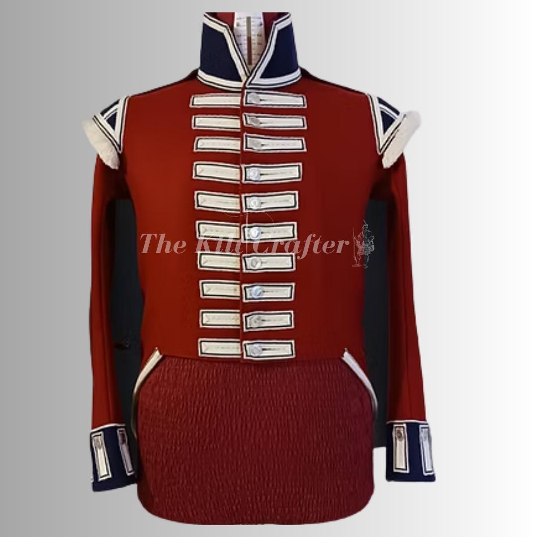 British Foot & Black Watch Coat 1802–1815—red Wool Napoleonic Infantry ...