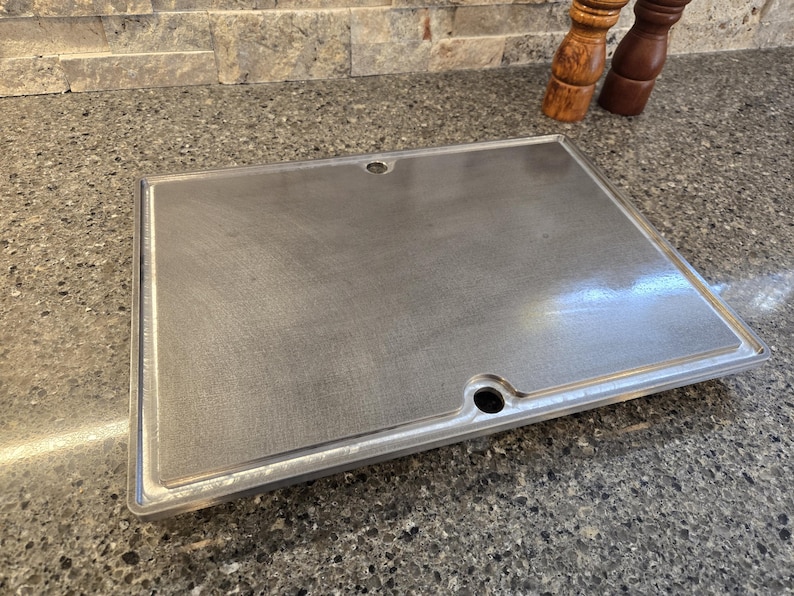 Flat Top Carbon Steel Grill Plate - Griddle Plate - Sear Plate - Grill ...