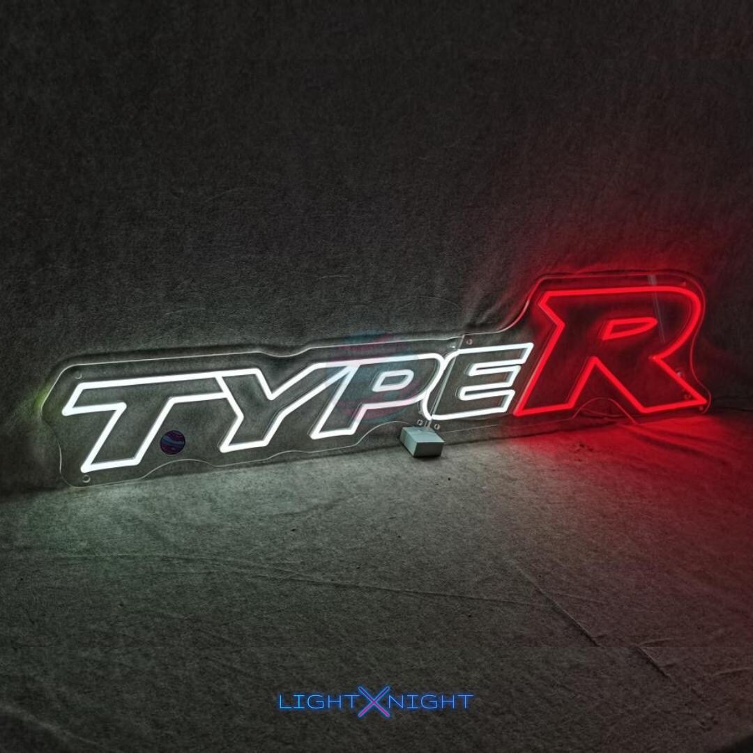 Type R Neon Sign, Honda Neon Sign, JDM Neon Sign, JDM Art, Type R ...
