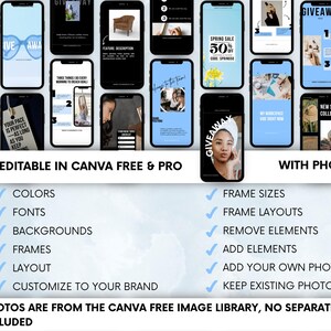 Modern Minimal Instagram Templates, Minimal IG Post Templates, Clean ...