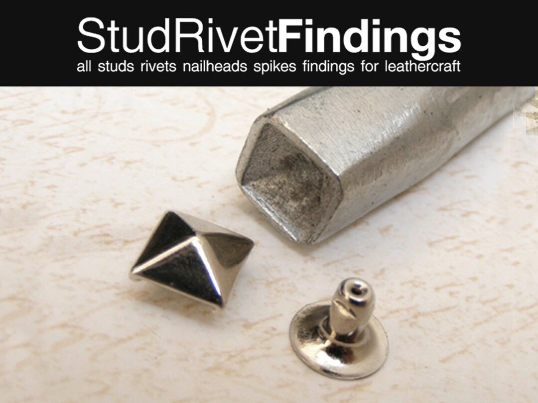 6mm 10mm PYRAMID Rivet Setter Tool - Etsy