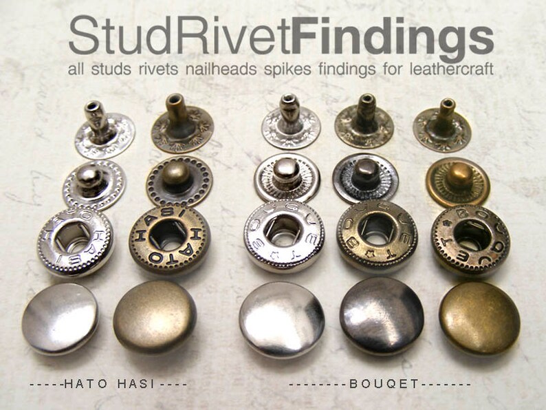 20sets 10mm 3/8 SNAP spring button fastener vt2 | Etsy