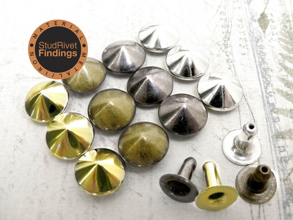 100 Sets 5-8mm CONE Rapid Rivet Stud - Etsy