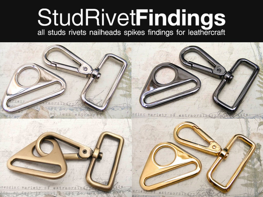 4sets ZINC Alloy Push Gate Swivel Snap Hook Clasps With - Etsy UK