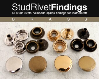 Pearl Ring Metal Snaps Die Setsprong Ring Snap Fasteners - Etsy