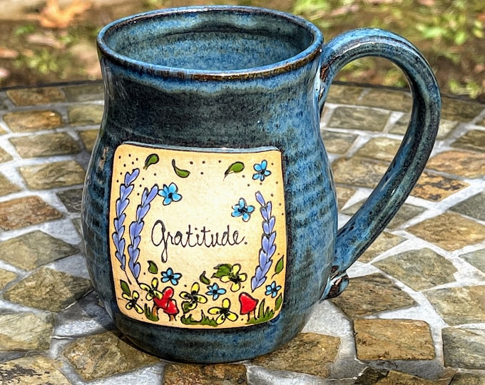 Gratitude Mug - Etsy