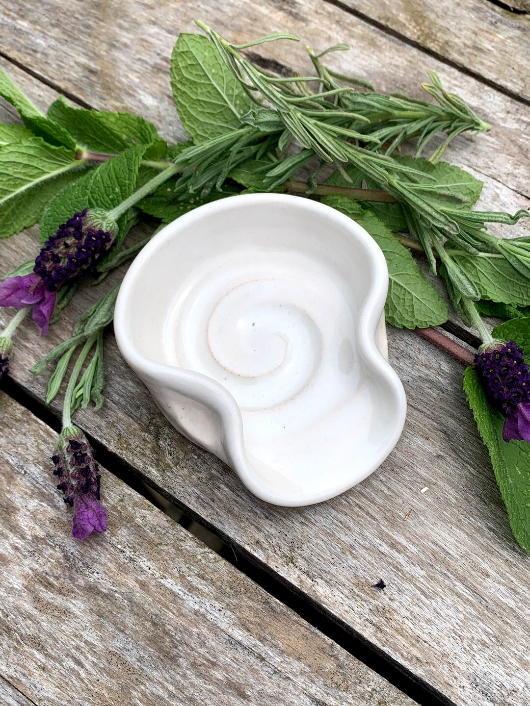 Coffee Spoon Rest in White, Teaspoon Rest - Etsy