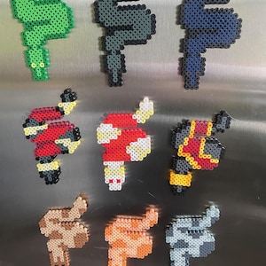Perler Bead Snake Magnets - Etsy