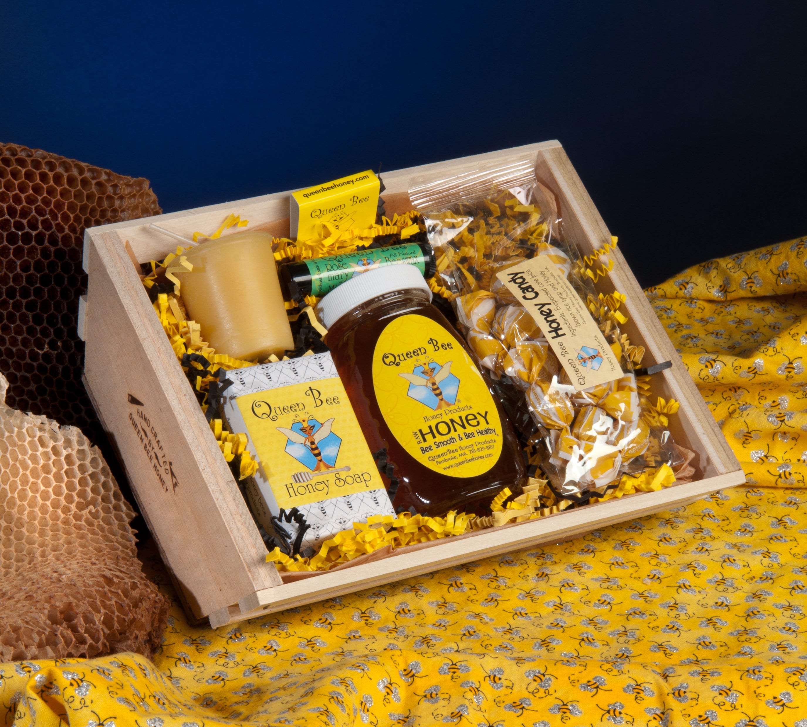 Beehive Gift Basket by Queen Bee Honey in Massachusetts - Etsy