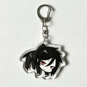 Black Butler Acrylic Keychain, Anime Keychain, Sebastian Michaelis ...