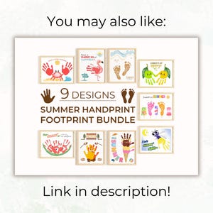 Beach Footprint Craft. Create a Summer 2026 Baby Keepsake With This ...