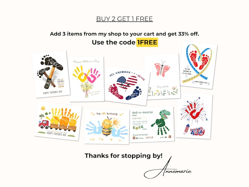 Grandma Handprint Birthday Card Bee Craft. Cute DIY Birthday Gift From ...