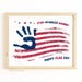 Memorial Day Handprint Craft Footprint Art Toddler Baby Kids. Daycare ...