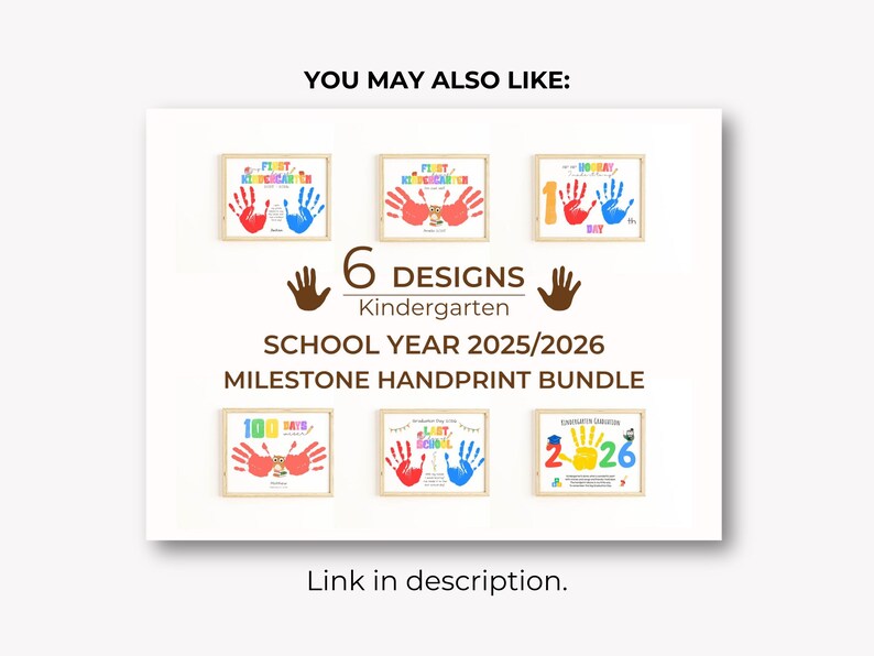 Last Day of School Handprint Art. Kindergarten Preschool Graduation ...