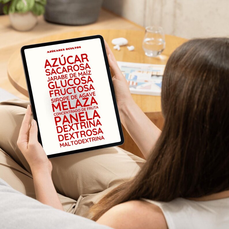 Hidden Sugars in Foods (spanish), Printable Nutrition Label Guide ...