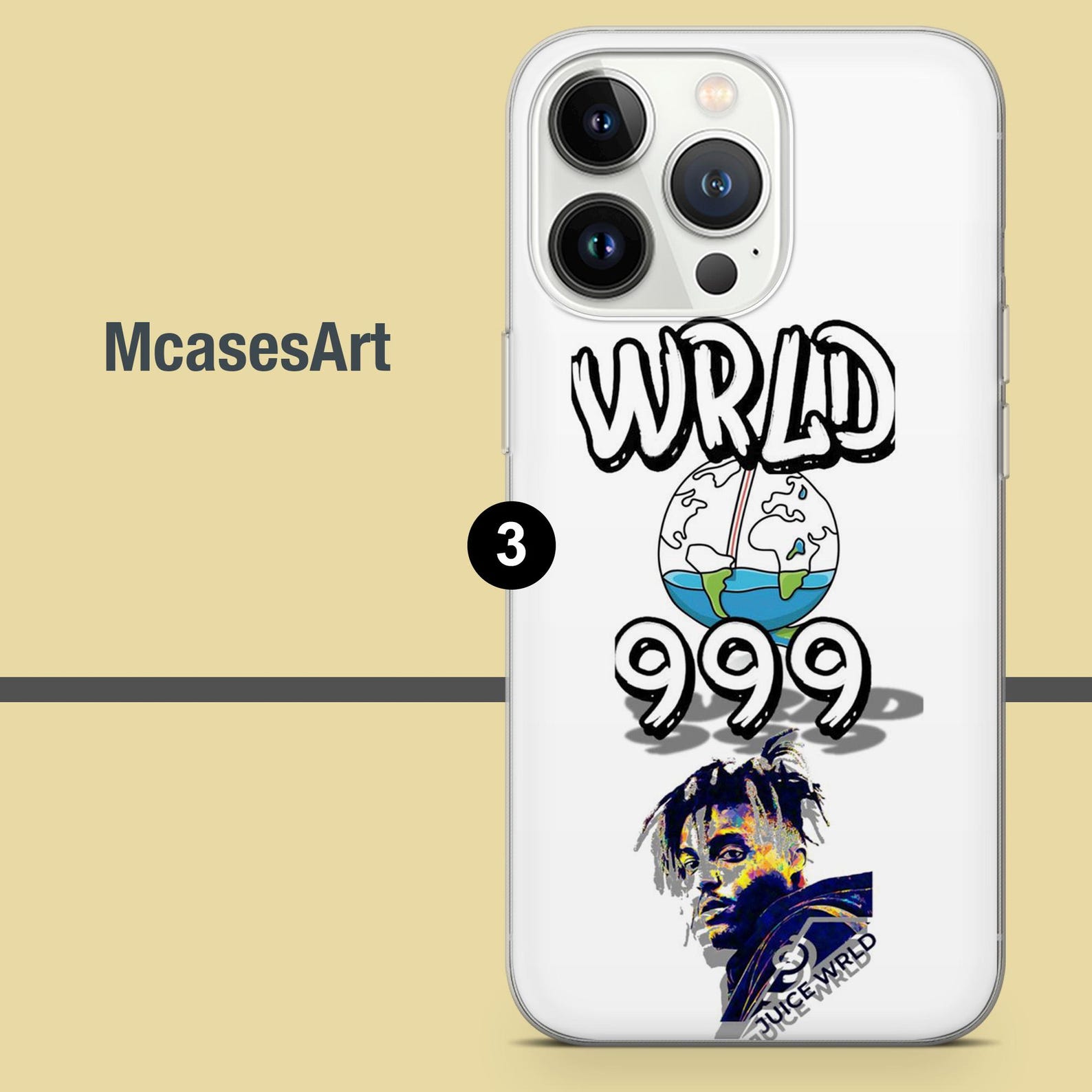 Juice Wrld Phone Case 999 Juice World Cover for iPhone 17pro, 16, 15 ...