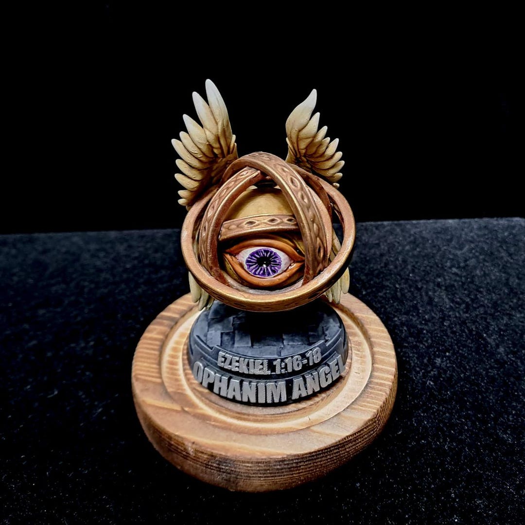 Ophanim Angel, Ezekiel 1:16-18 in Glass Dome - Etsy