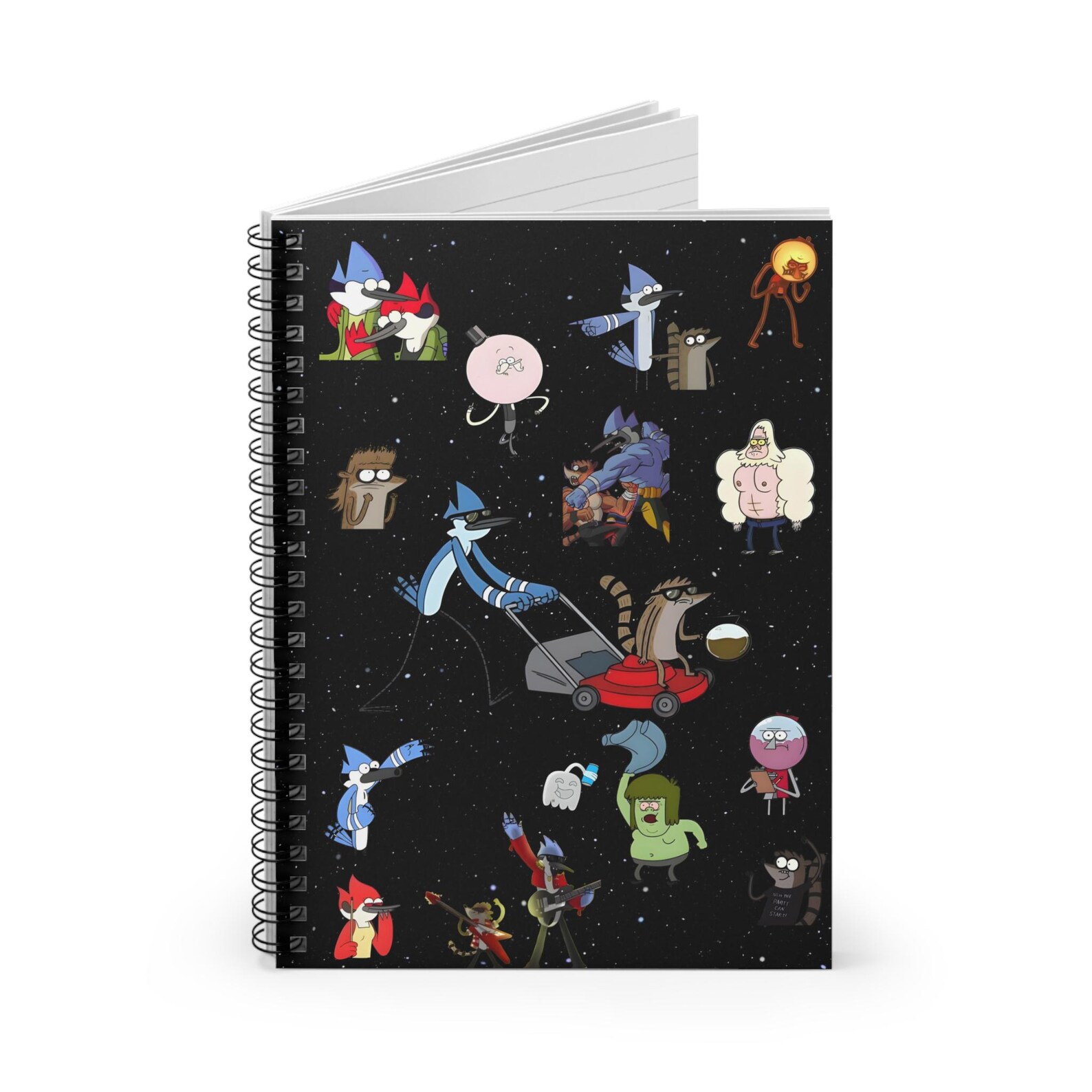 Regular Show Notebook - Mordecai & Rigby Journal | Unique Colorful ...