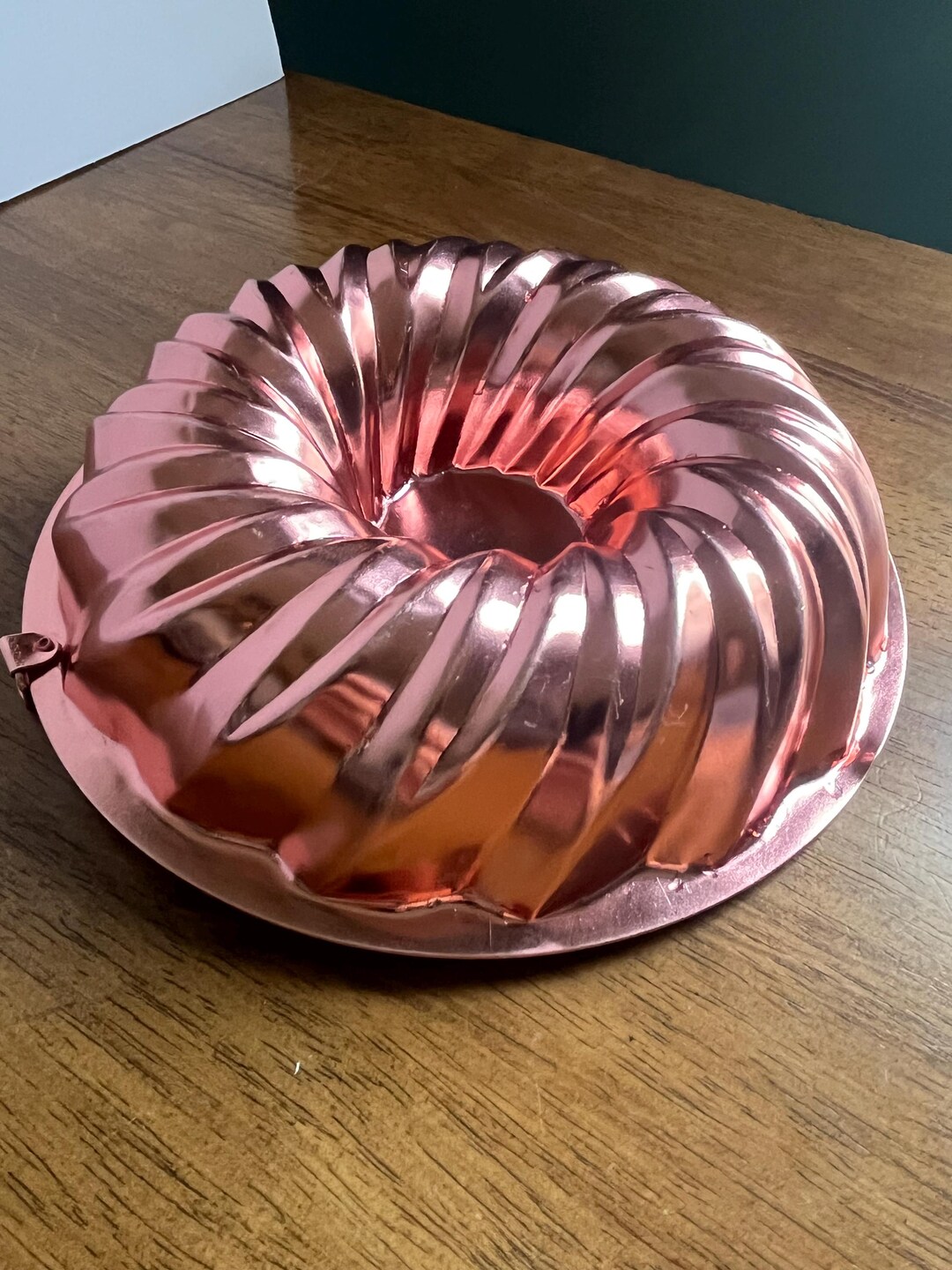 1963 Vintage Copper Bundt Pan Baking Jello Mold - 8”diameter, 4 Cup. - Etsy
